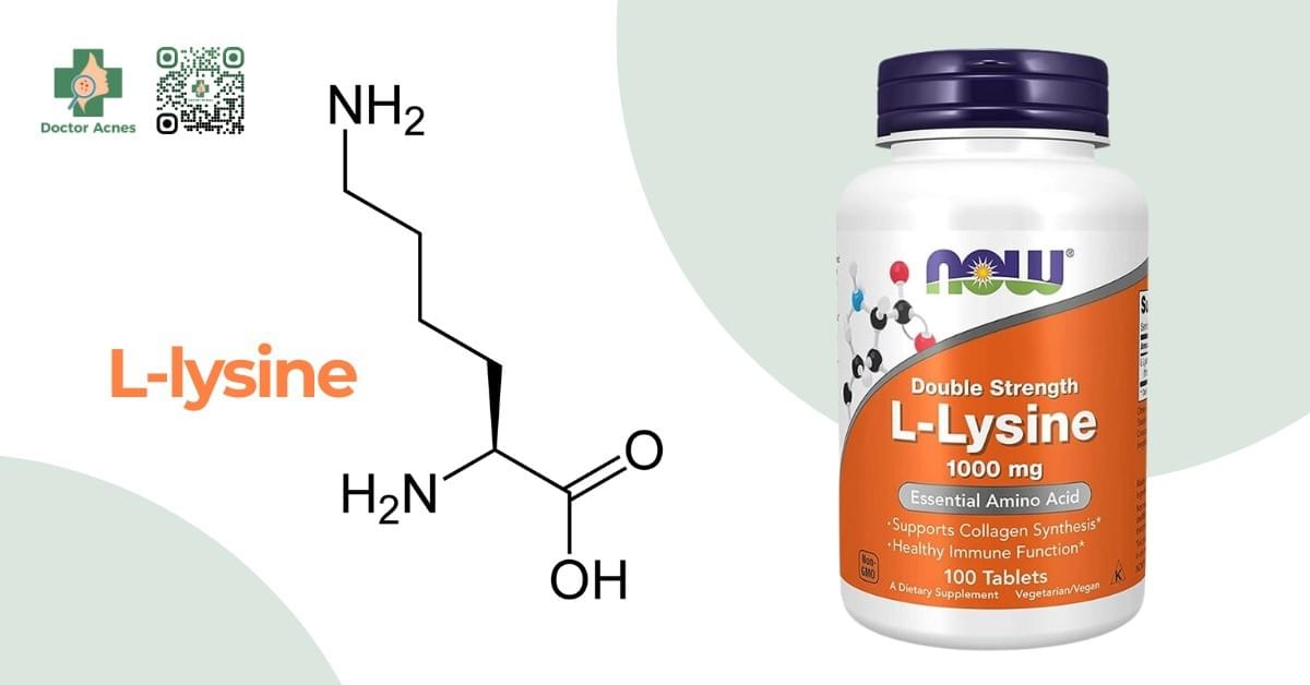 L-lysine trị mụn nội tiết: Giải pháp hay chiêu trò quản...