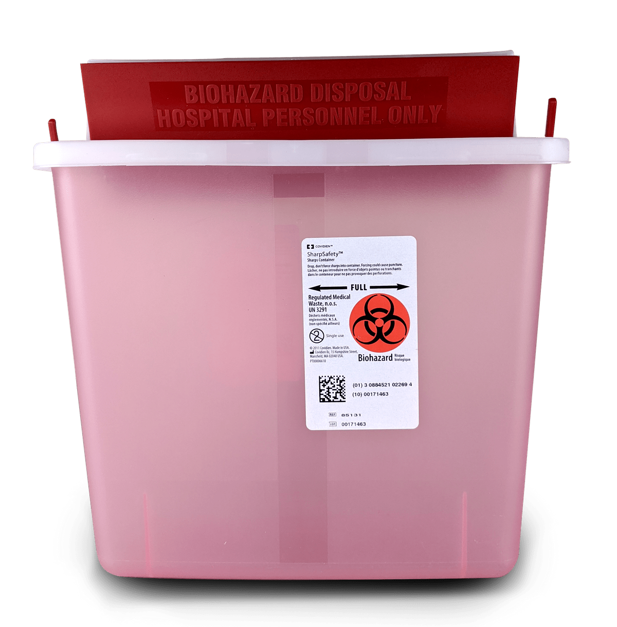 31143665 - 10 GAL Red Sharps Container
