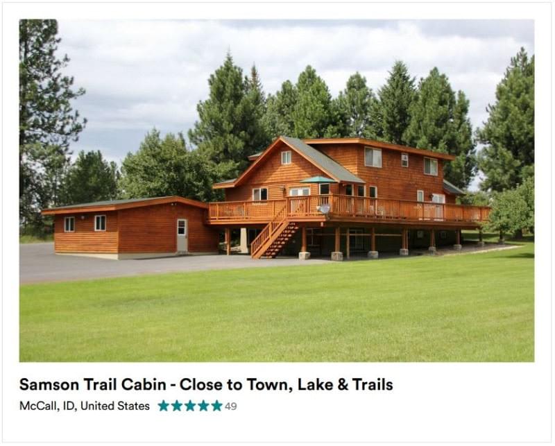 Samson Trail, McCall Guest House