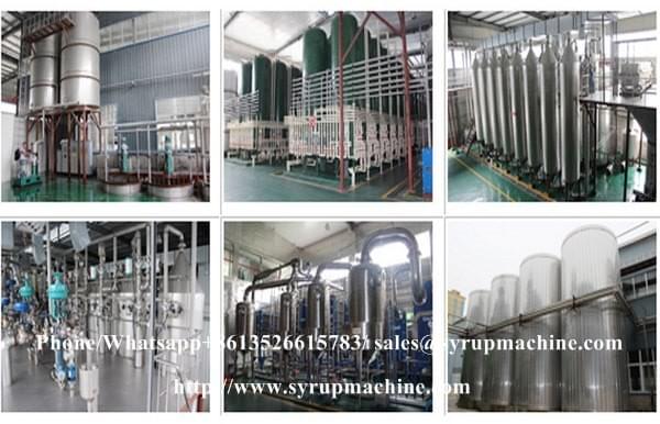 High fructose corn syrup production plant installation ...