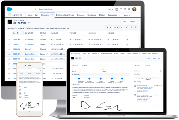 Simple Signature For Salesforce