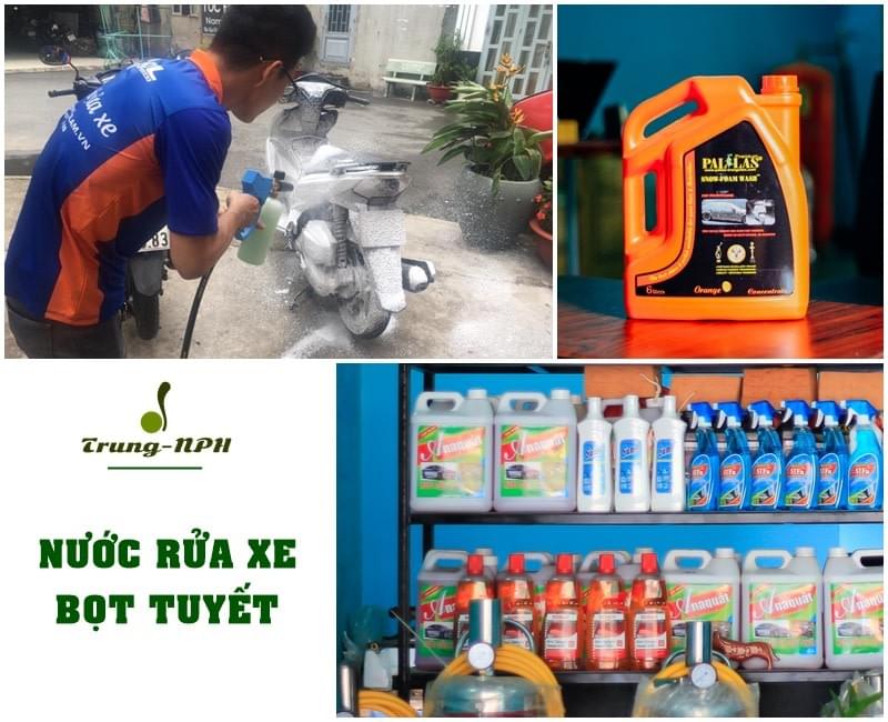 Tổng hợp các dòng nước rửa xe siêu sạch - Dung dich rua...