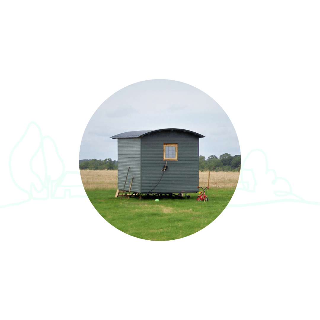 The Huts - Cote Hill Farm - Shepherds huts and Campsite situated on a ...