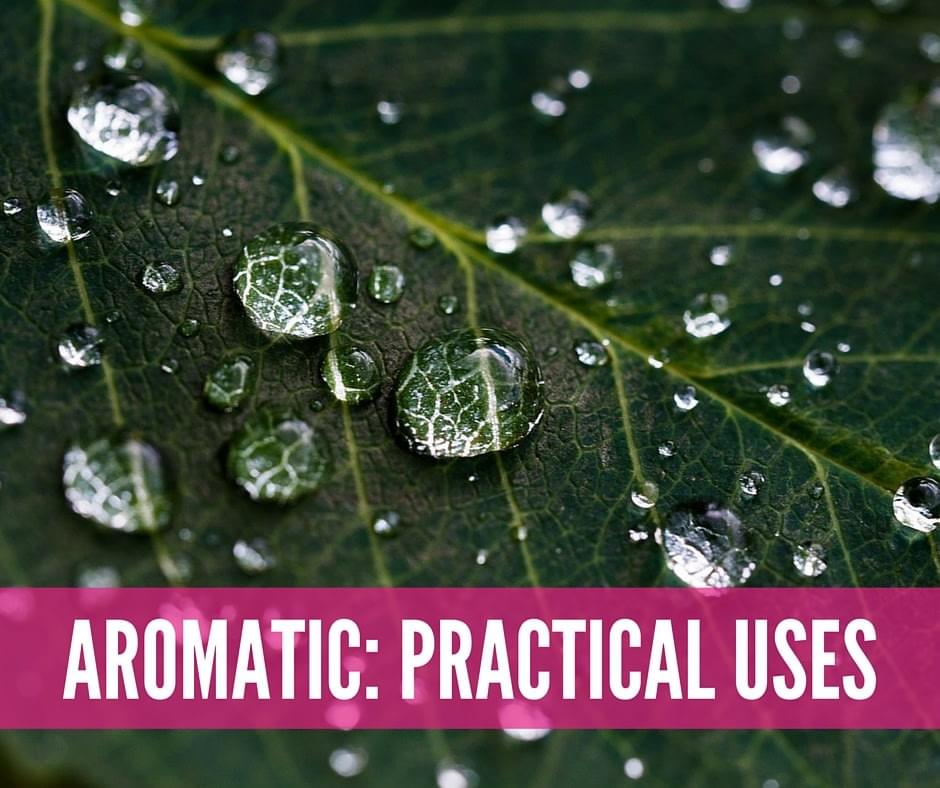 STEP 5 - AROMATIC : PRACTICAL USES