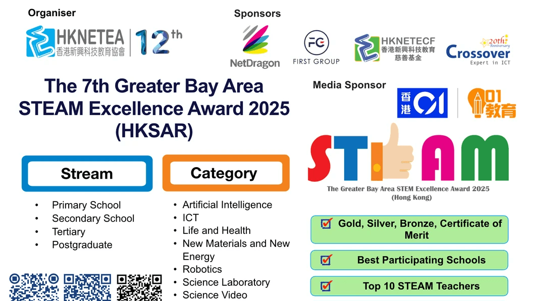 7th Greater Bay Area STEM Excellence Award 2025 (HKSAR)
