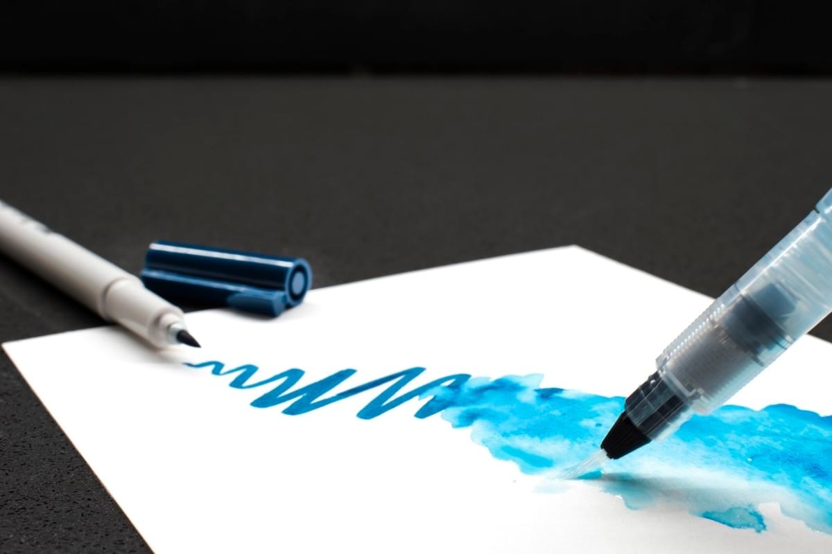 How To Use Watercolor Brush Pens 