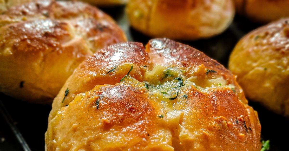 Resepi Korean Cream Cheese Garlic Bread Viral Yang Sang...