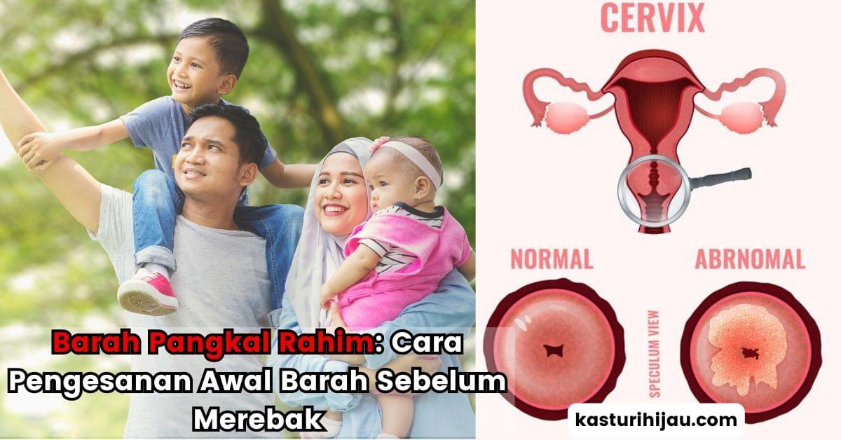 Barah Pangkal Rahim: Cara Pengesanan Awal Barah Sebelum...