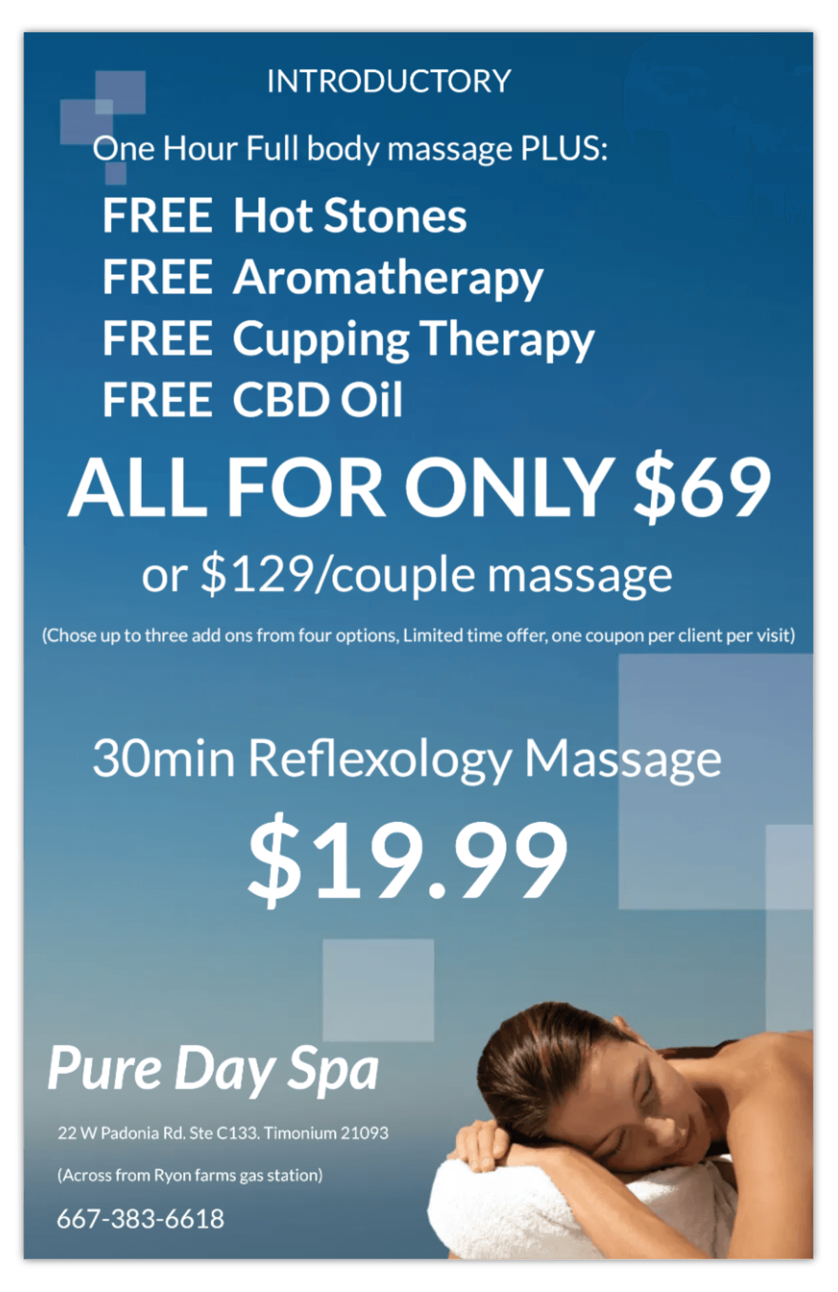 Pure Day Spa on Strikingly