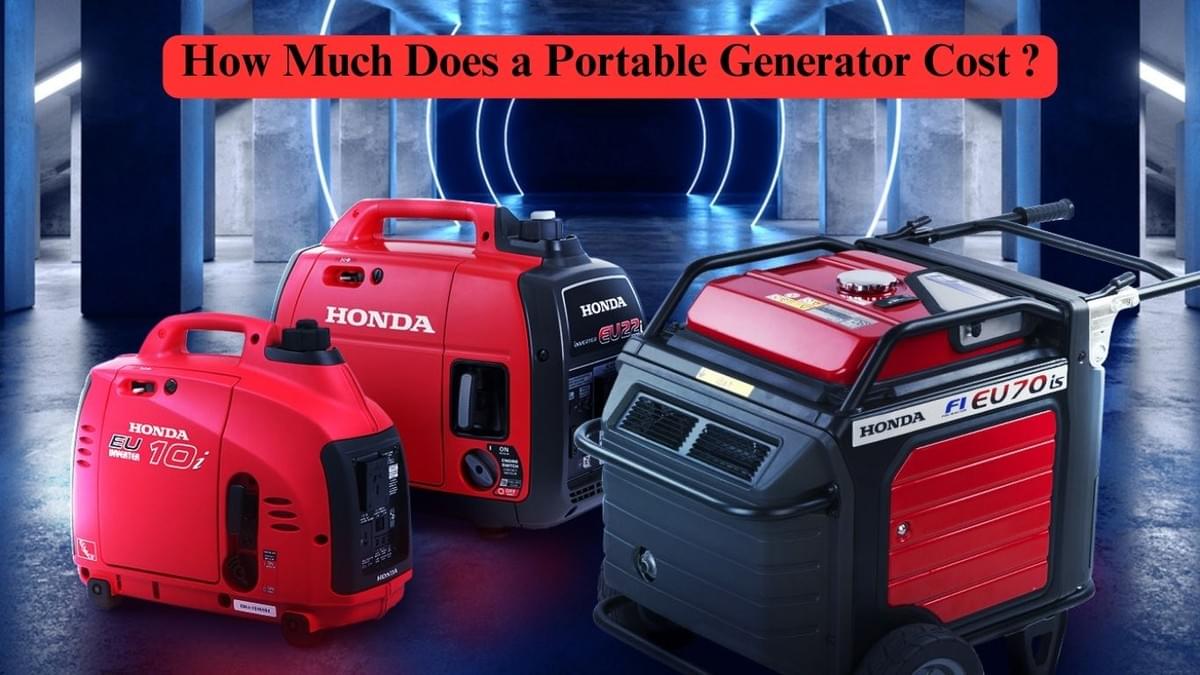 🔌 How Much Does a Portable Generator Cost?