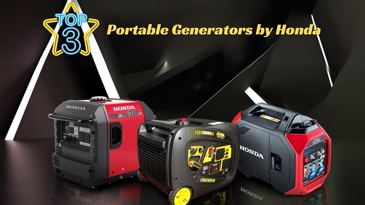 Discover the Top 3 Honda Portable Generators forEvery S...
