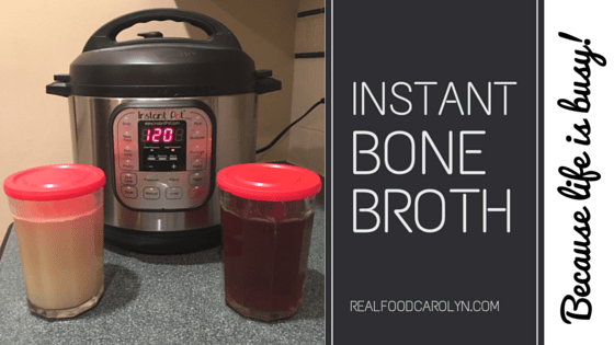 “Instant” Bone Broth - Ancestral Food Local Food Real F...