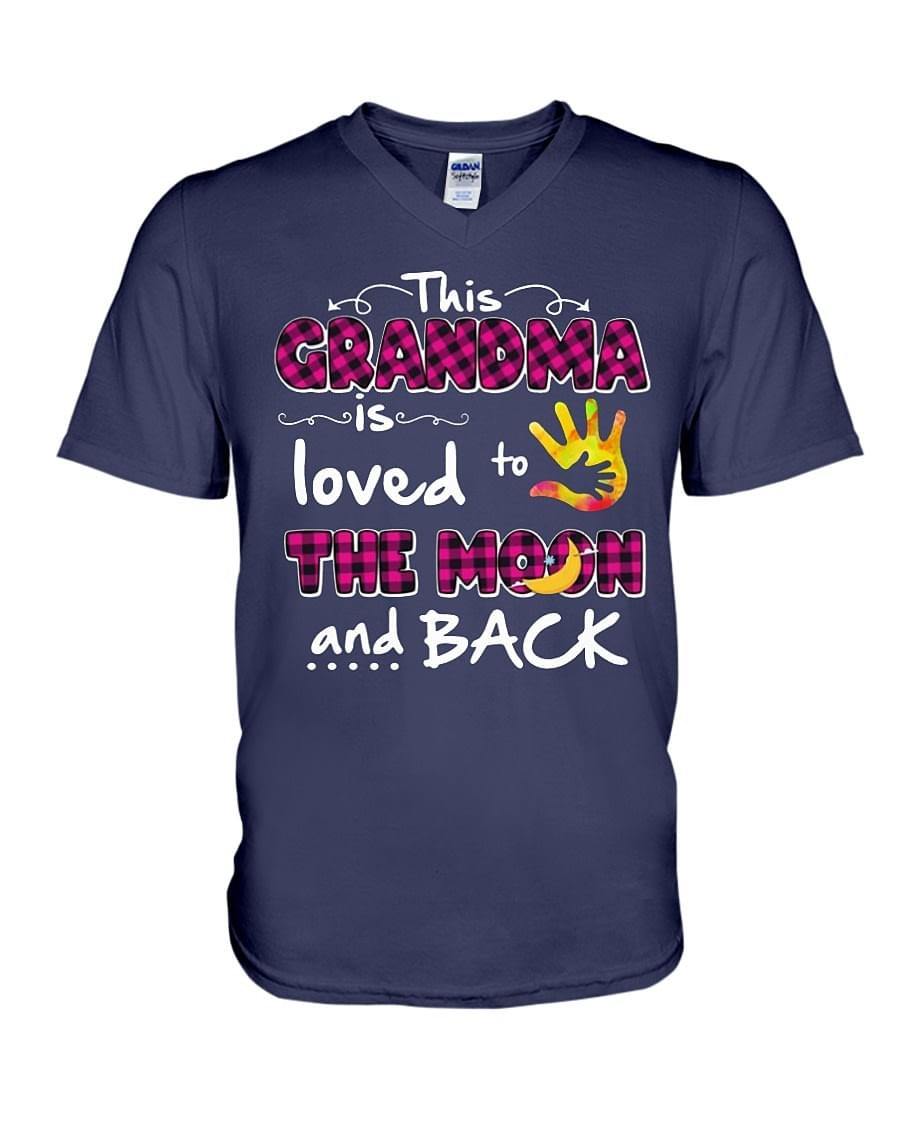 This Grandma Is Loved To The Moon And Back shirt