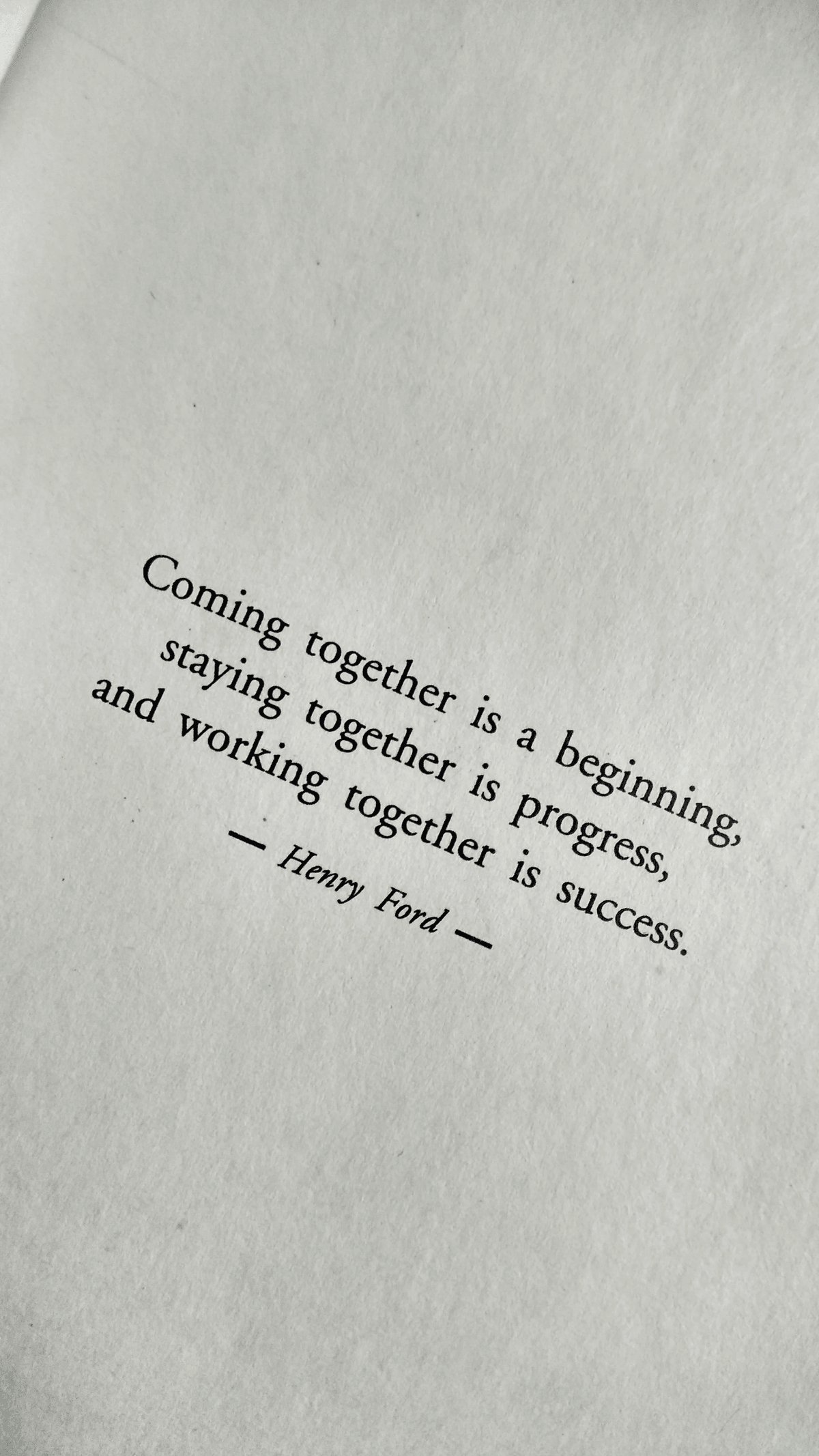 Coming Together for the People