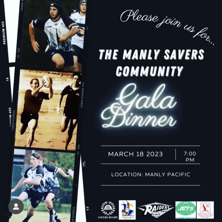 Manly Savers Rugby Club a Community Rugby Club based in Manly, Australia.