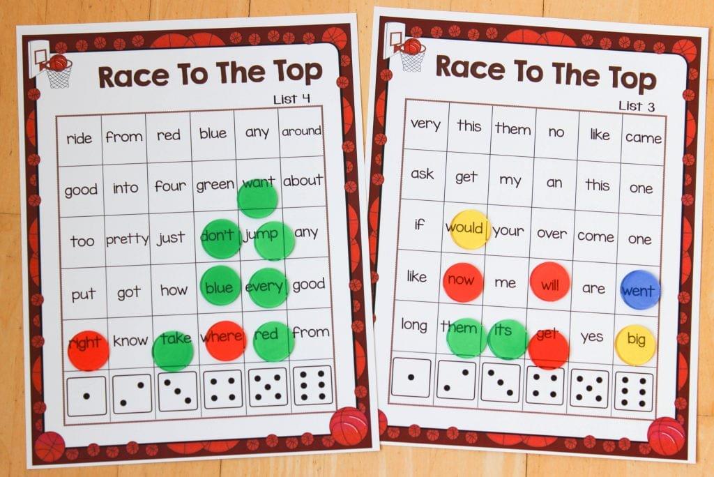 Sight Word Games