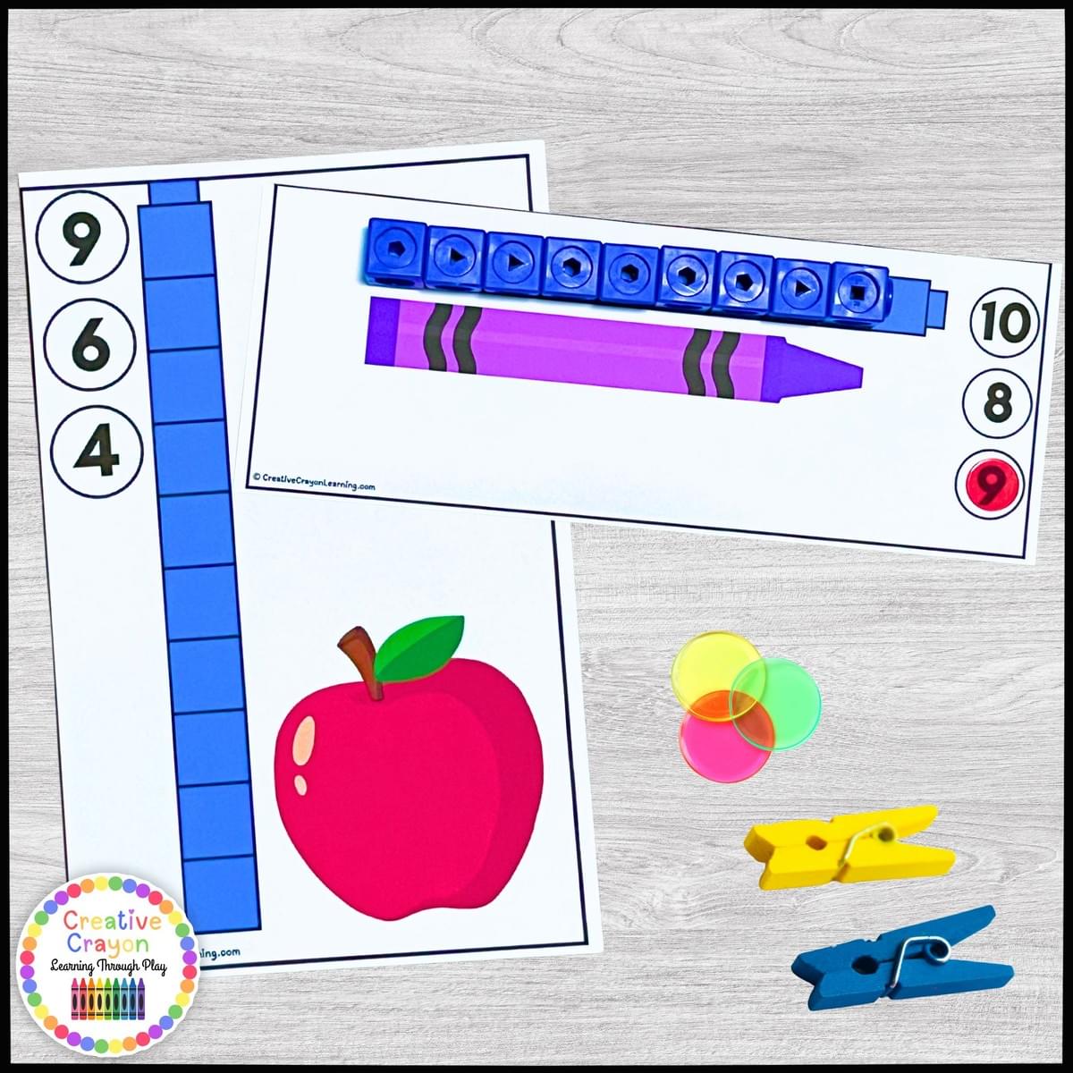 Hands-On Back to School Math and Literacy Centers for K...