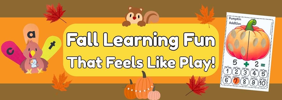 🍂Fall Math and Literacy Centers for Kindergarten - Fall