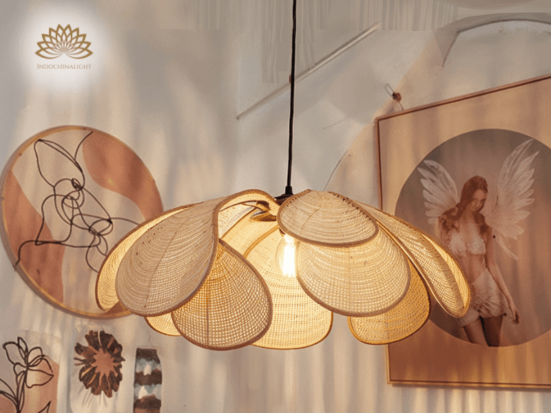 How to clean a rattan light fixture - Indochina Light