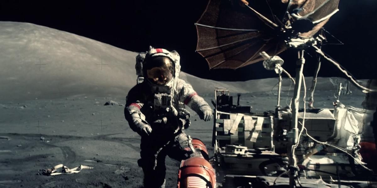 Lunar movie in motion design