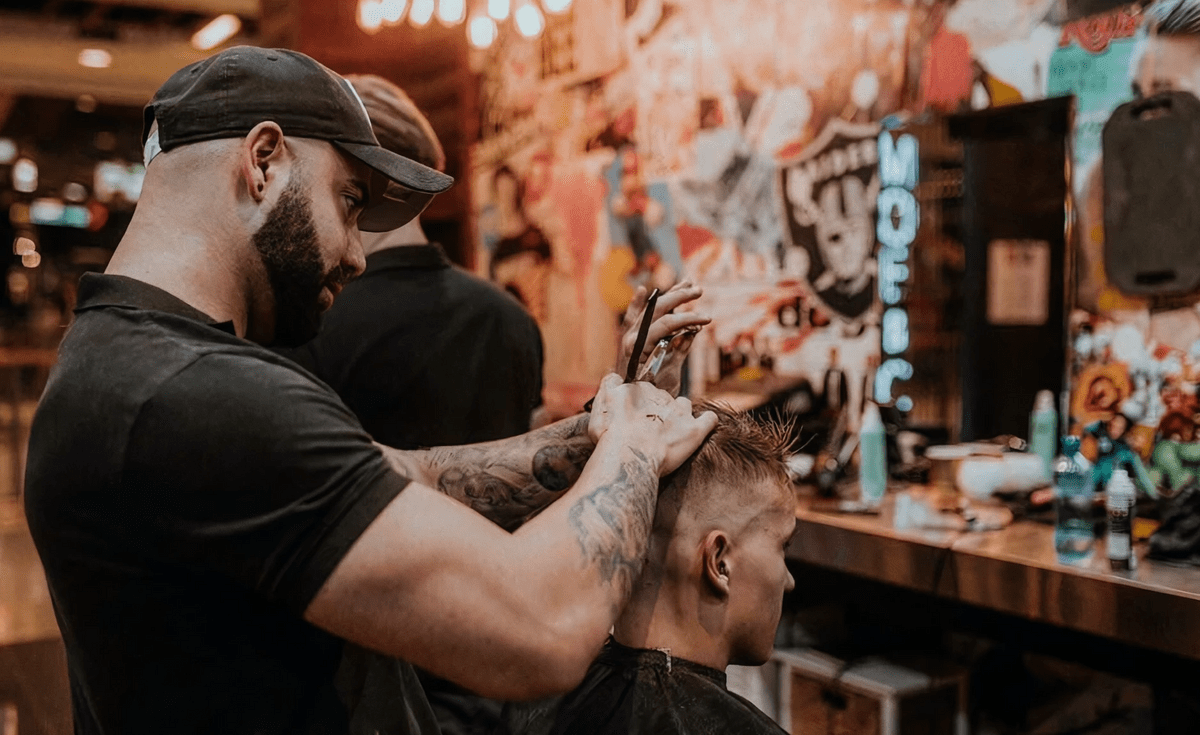 Man Weave Installation