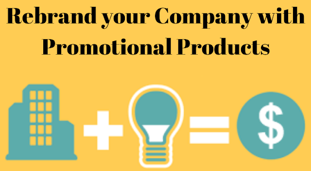How do you conduct a rebranding with promotional produc...