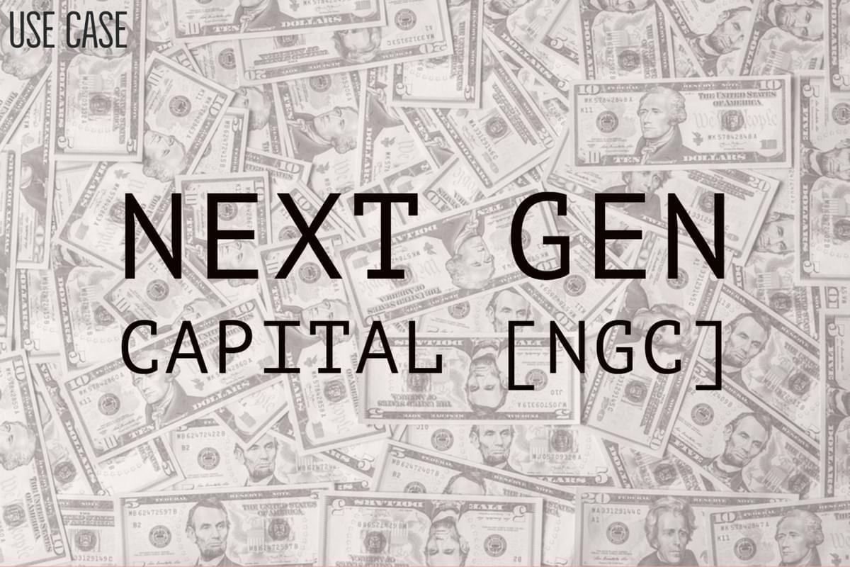 Use-case Next Generation Capital (NGC)