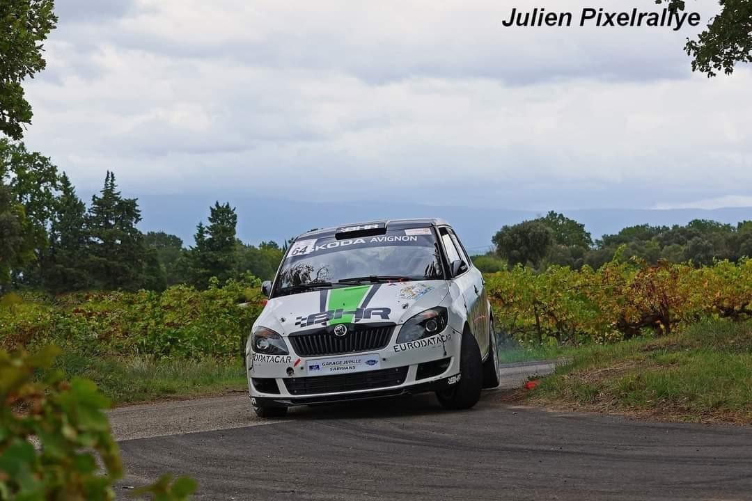 Skoda Avignon et sa Fabia R2 en action au 17ème Rallye ...