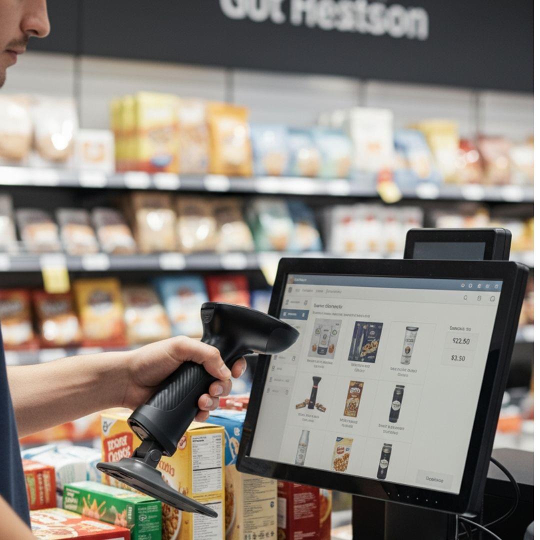 barcode scanner computer system