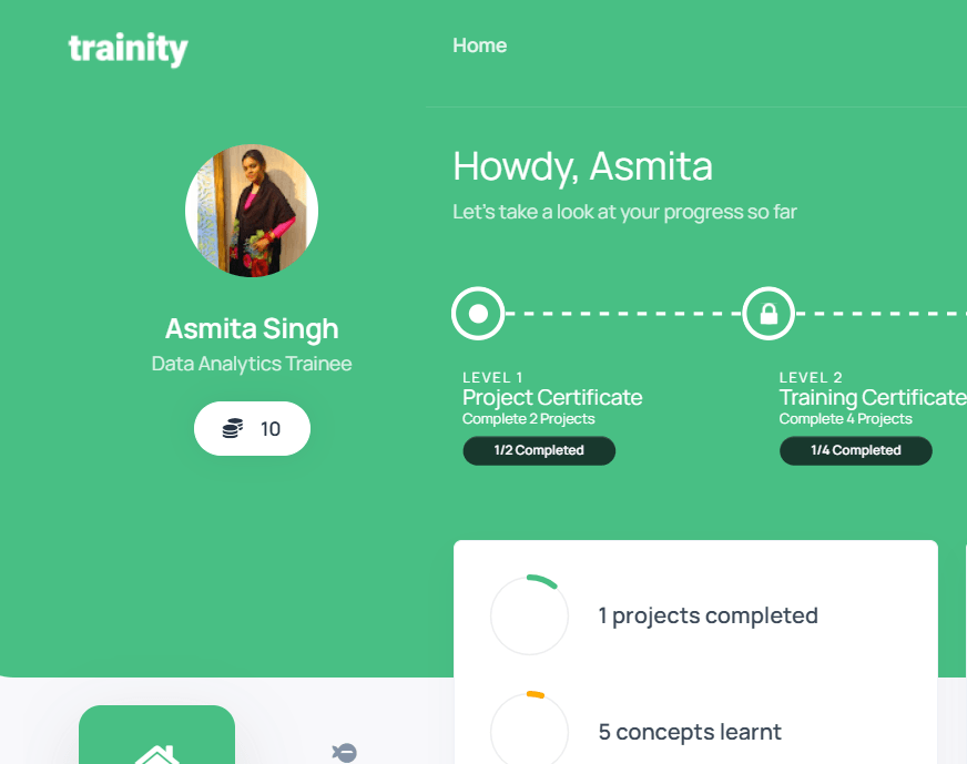 Journey - Asmita Singh on Strikingly