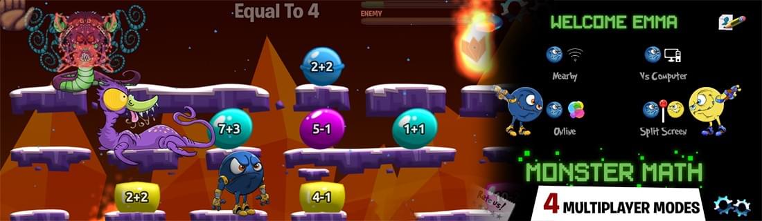 Monster Math Apps