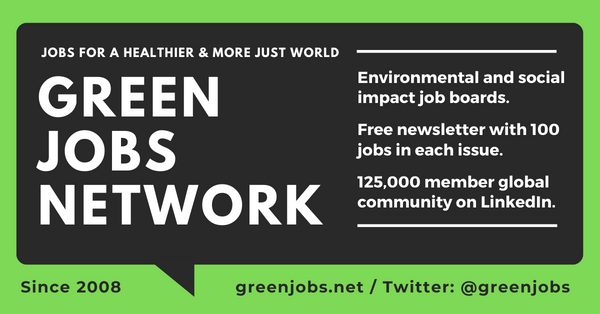 Green Jobs List
