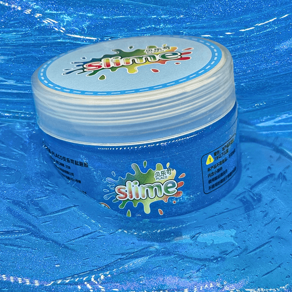 Blue slime with starry sky colors