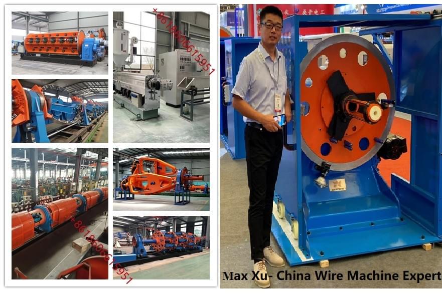 Planetary Type 1000/1+3 Bobbin Cabling Machine