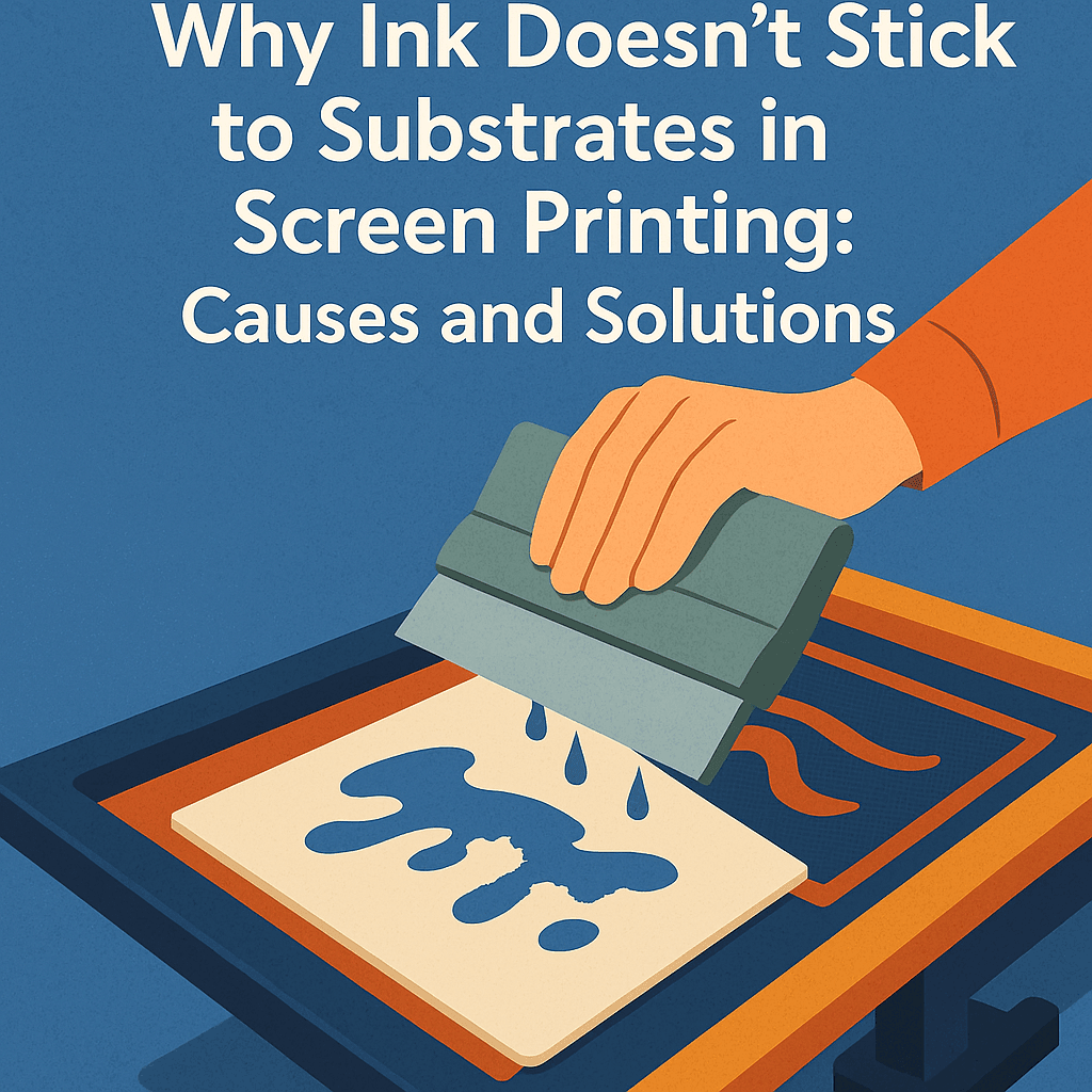 Why Ink Doesn’t Stick to Substrates in Screen Printing:...
