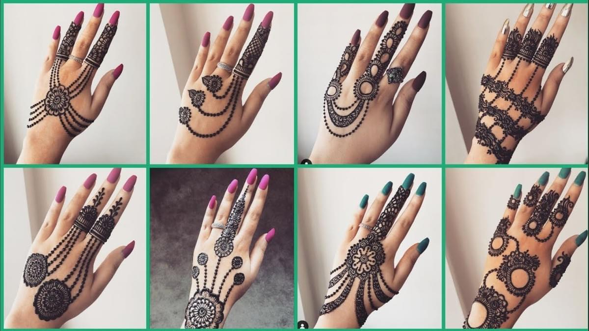 Latest Top 25 Arabic Mehndi Design Images - Mehndi Desi...
