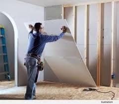 how to make gypsum partition wall