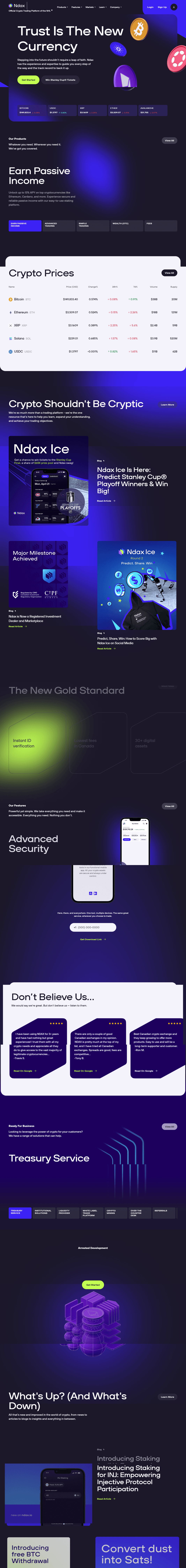 NDAX® | Login: Canada’s Most Secure Crypto Exchange on … on Strikingly