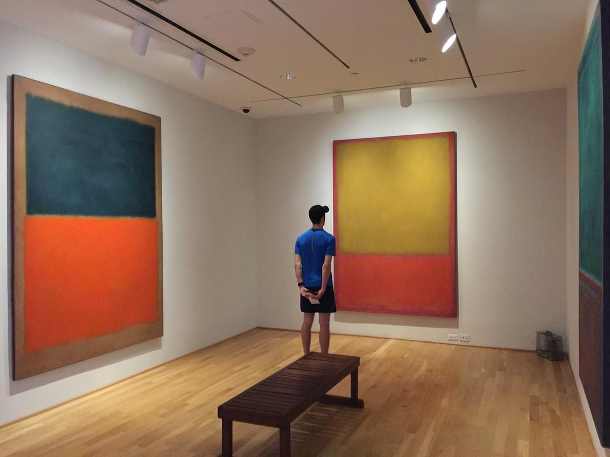 抽象表現主義--羅斯科室 Rothko room - 美術館博物館藝展
