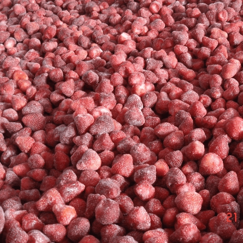 Premium IQF Frozen Strawberries & BQF Frozen Strawberry Puree Bulk ...