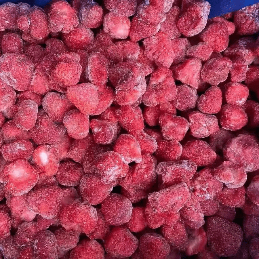 Premium IQF Frozen Strawberries & BQF Frozen Strawberry Puree Bulk ...
