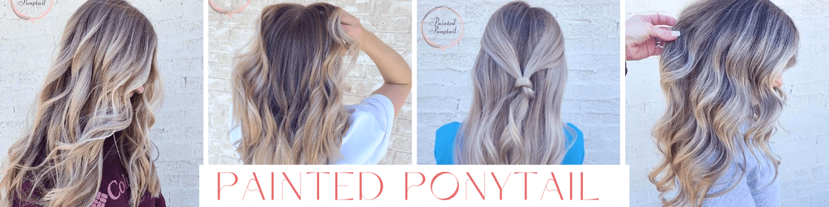 Painted Ponytail on Strikingly
