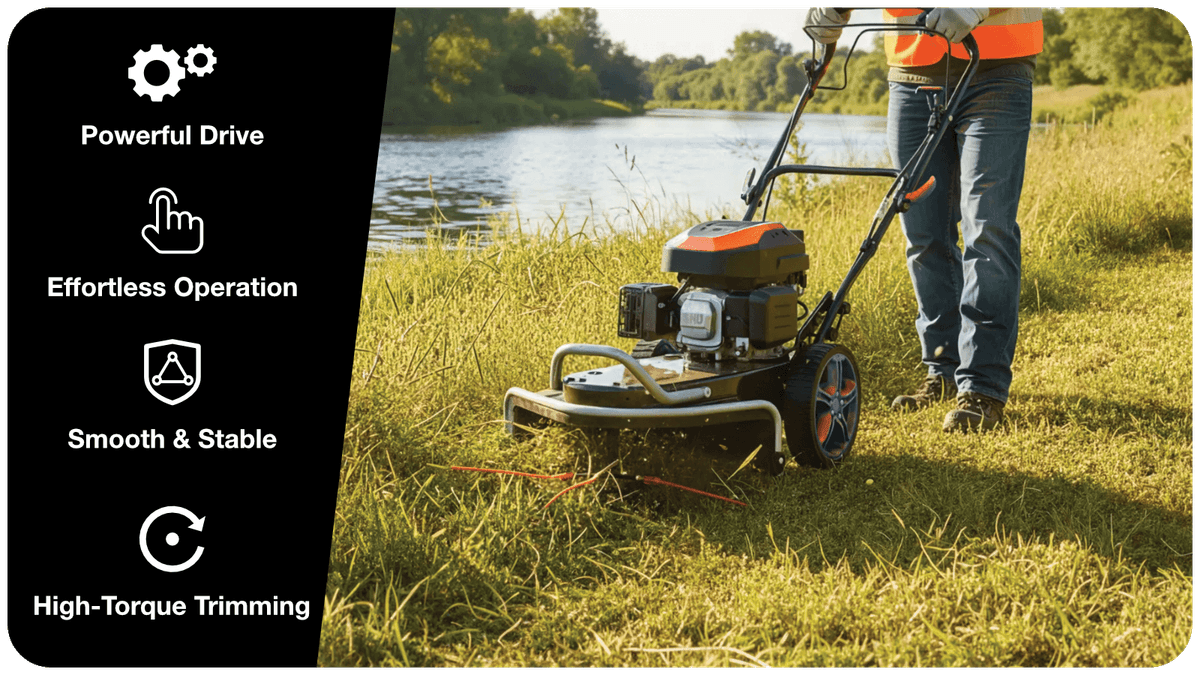 Self-Propelled Trimmer - Featuring