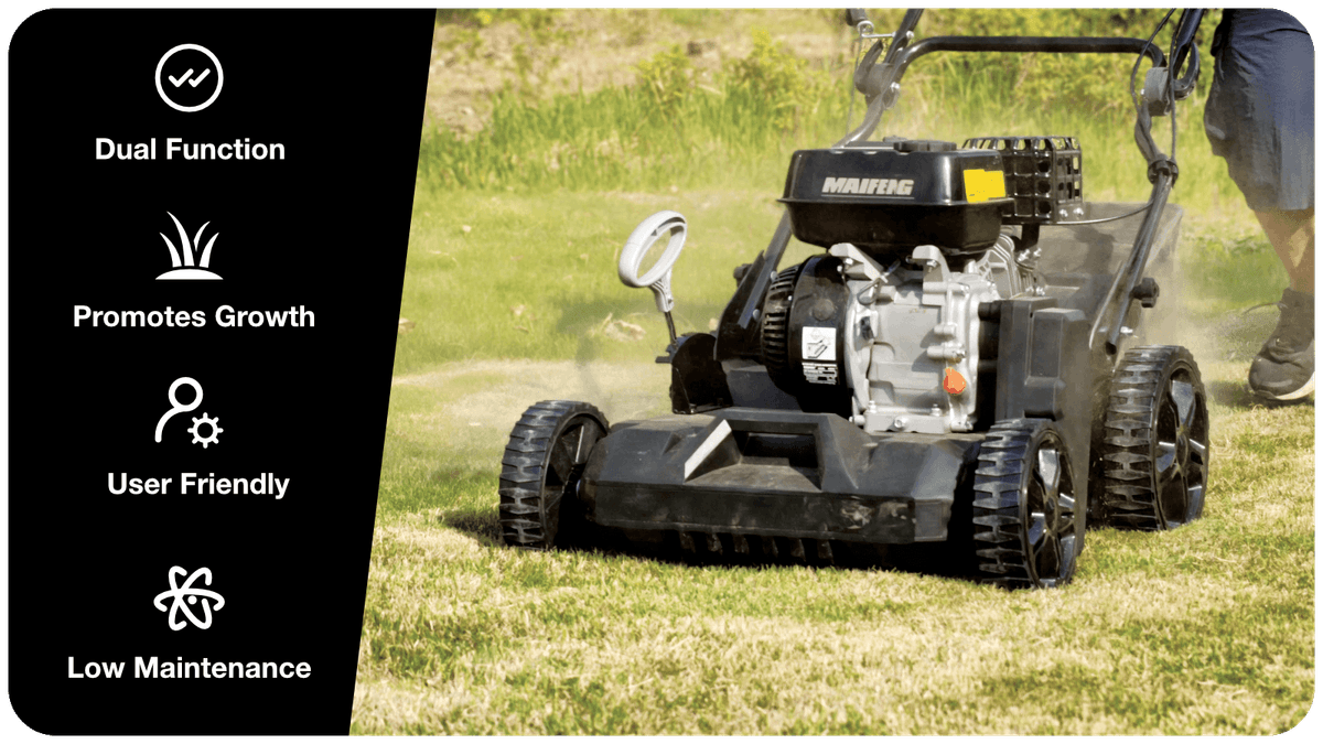 Gasoline Scarifier - Featuring