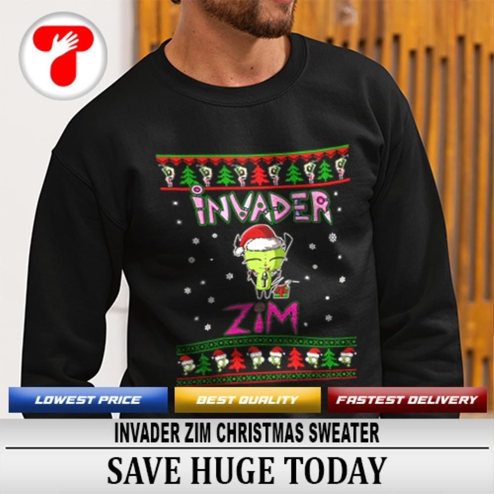 Official Invader Zim Christmas Sweater
