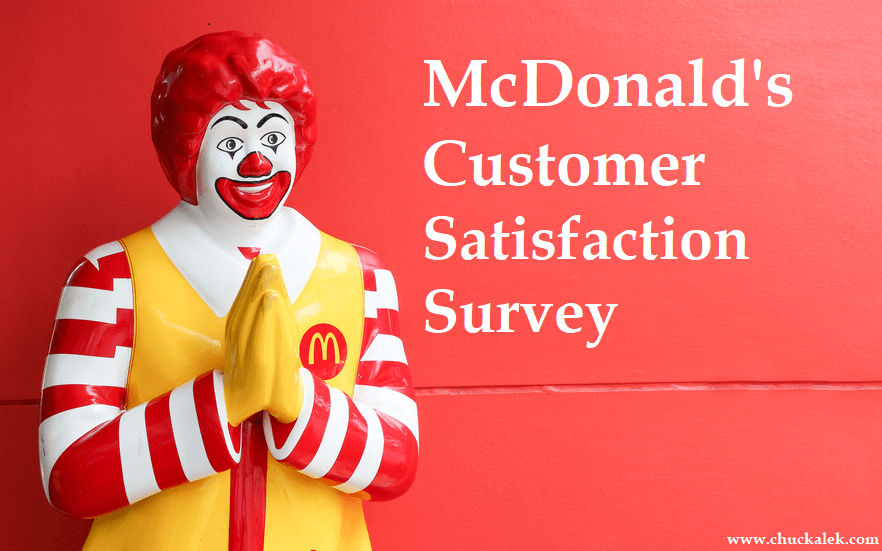 McDonald's Survey on www.mcdvoice.com - Mcdvoice