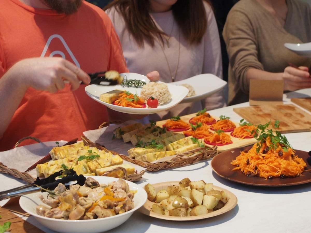 Airbnb Lunch catering - foodstoryproject catering