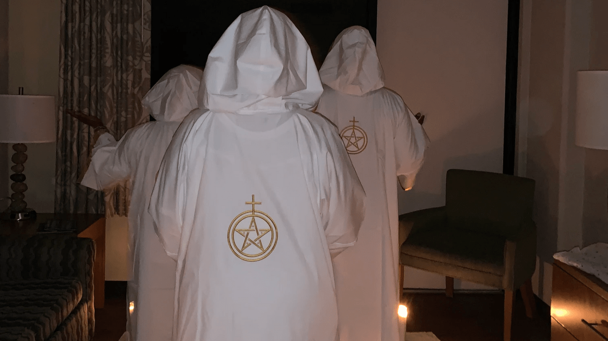 The First Christian Witches Robing Ceremony for the New...