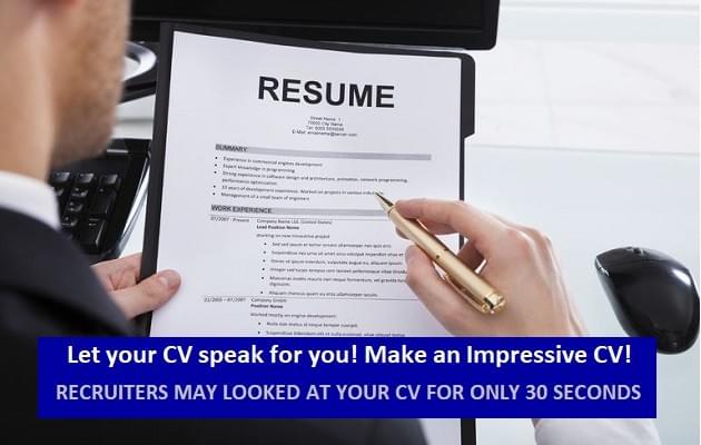Keep updating your Resume!