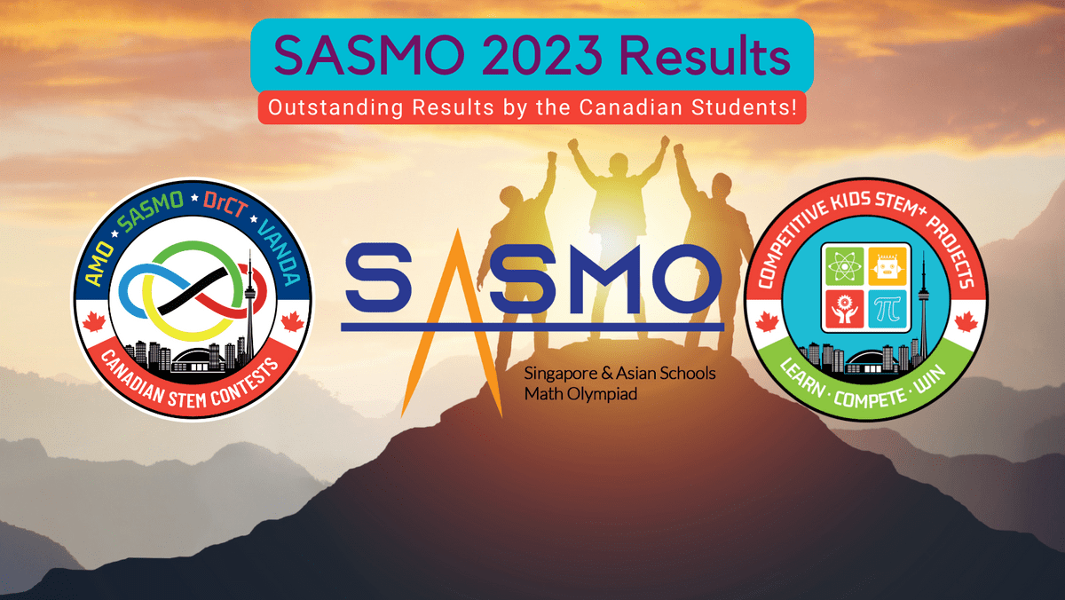 SASMO 2023 - Math Winners